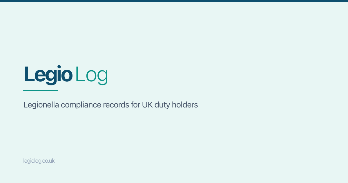 ACoP L8 and HSG274: The Plain-English Guide to UK Legionella Compliance ...